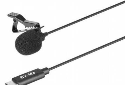 Петличный микрофон boya BY-M3 USB Тype-C