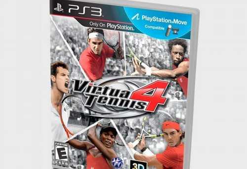 Игра Virtua Tennis 4(PS3) Документация на русском