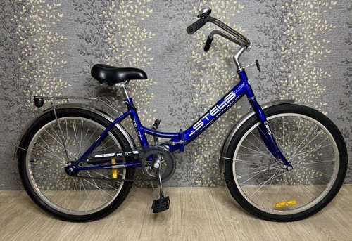 Велосипед 24" Stels Pilot 710 Z010 синий, рама 16"