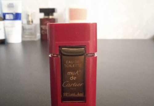 Must de Cartier духи парфюм оригинал винтаж