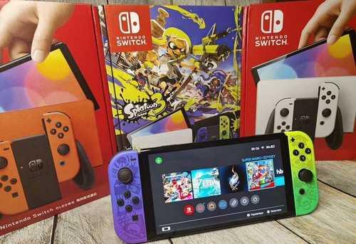 Новые прошитые Nintendo Switch Oled