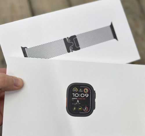 Apple Watch Ultra 2 2024 Black Titanium Milanese