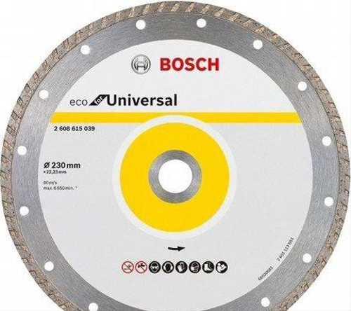 Диск алмазный Bosch ECO Universal Turbo 230х22.23