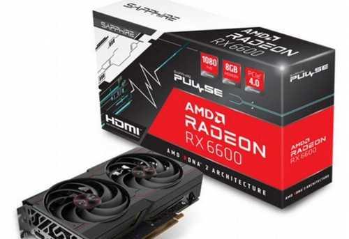 Видеокарта Radeon RX6600 Sapphire Pulse