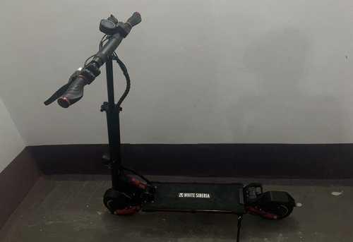 Электросамокат white siberia sputnik