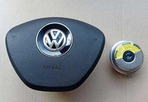 Крышка + пиропатрон руля airbag Volkswagen Golf 7