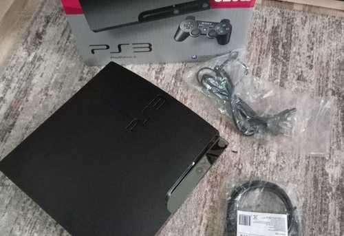 Sony PS3 slim (320гб) +30 игр