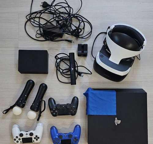 Sony playstation 4 PS4 pro 1tb + VR