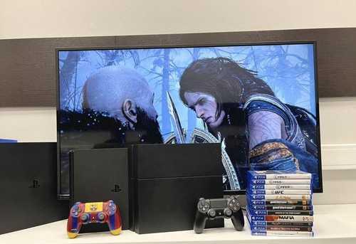 Игровая приставка Sony Playstation 4 Fat Slim Pro