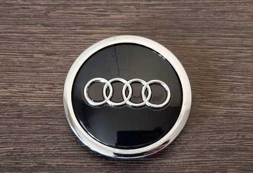 Колпачок на литой диск Audi 69мм черный