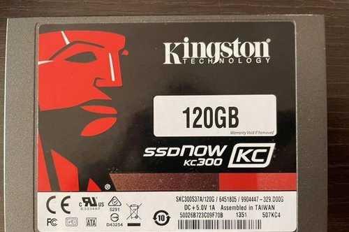 SSD Kingston ssdnow KC300 SATA 2.5" 120GB
