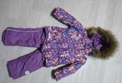 Зимний костюм для девочки 98-104 nikastyle