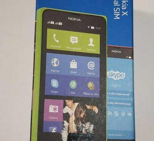 Смартфон Nokia X Dual sim RM 980+аккумулятор