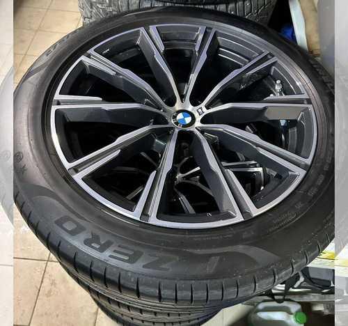 Колеса разноширокие R20 на bmw х5 g05/ x6 g06