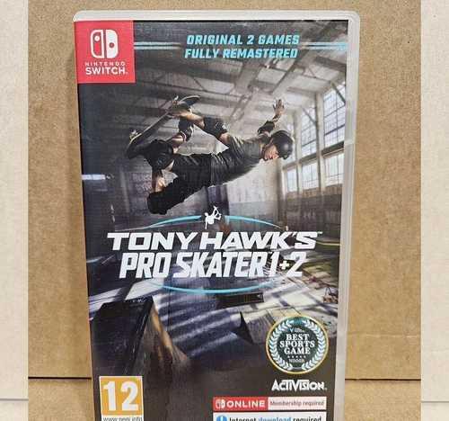 Tony hawks pro skater 1+2 nintendo switch