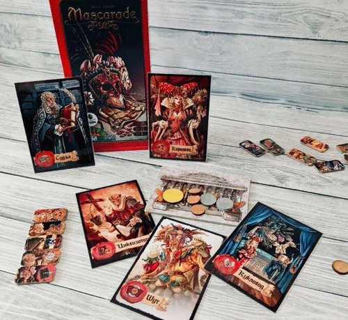 Mascarade настолтная игра Маскарад