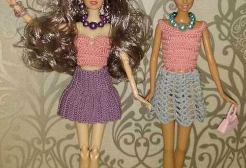 Одежда для куклы Барби вязаная хендмейд