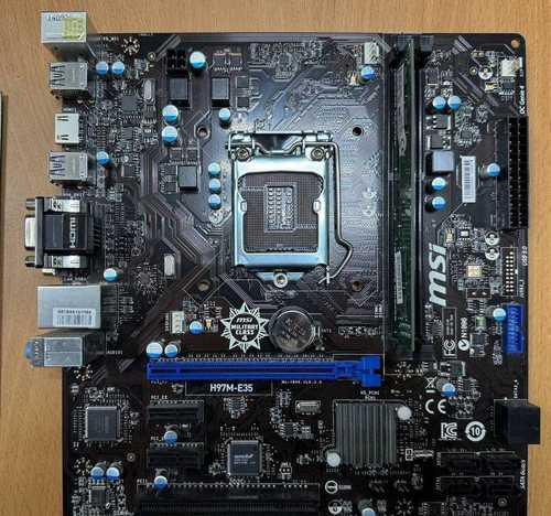 Материнская плата MSI H97M-E35 LGA1150