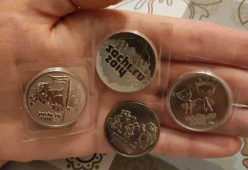 Олимпийские монеты Сочи - 2014