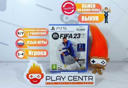 Диск для PS5 FIFA 23 (рус.версия) б/у с гарантией