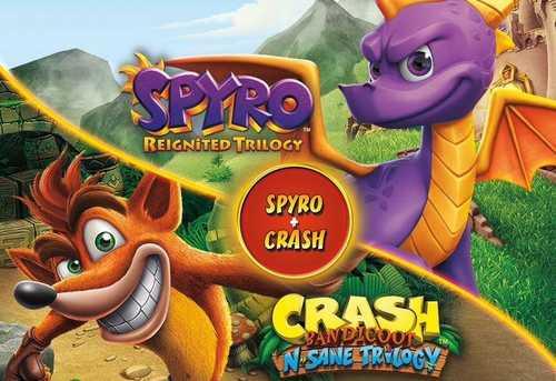 Spyro + Crash Remastered Ps4 Ps5