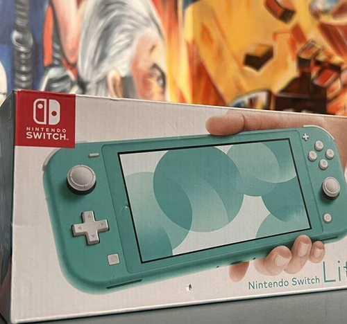 Nintendo switch lite Прошитая Чип + MicroSd