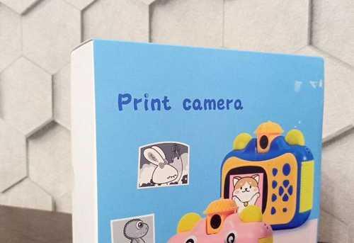 Детский фотоаппарат с моментальной печатью
