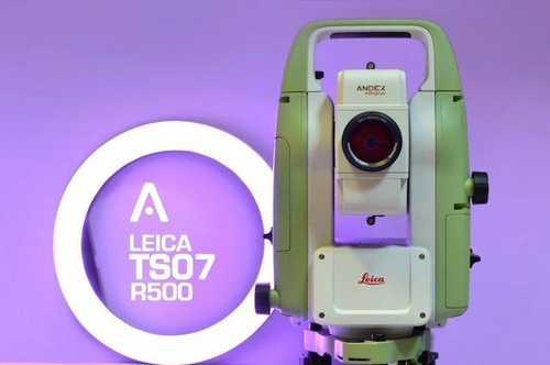 Новый тахеометр Leica Ts07 R500 c поверкой