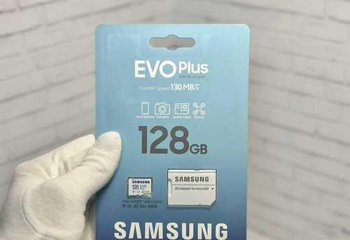 Карты памяти Samsung Evo plus 128гб новые оригинал