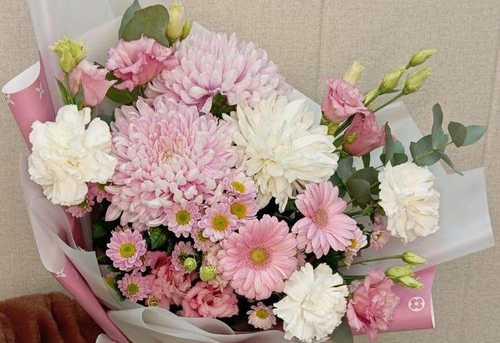Букет цветов Гермини и хризантема Доставка цветов