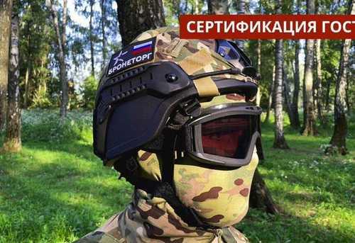 Шлем бтш-3С "Беркут" (свмпэ), черный с ушами