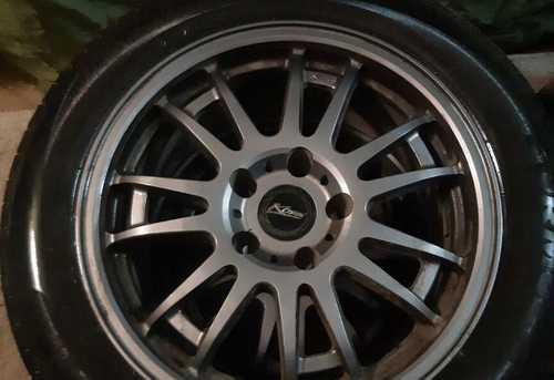 Диски кованые Kosei r16 5х112 с резиной Formula