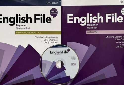 English file Beginner 4th edition комплект