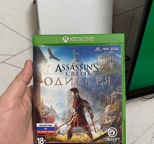 Диск assassins creed Одиссея xbox one