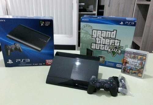 Sony PS3 250gb super slim+50 игр