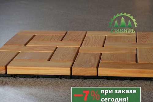 Садовый пол декинг из лиственницы