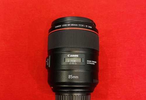 Canon 85mm 1.4