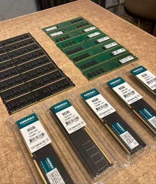 Оперативная память DDR3 / DDR4 новая и бу