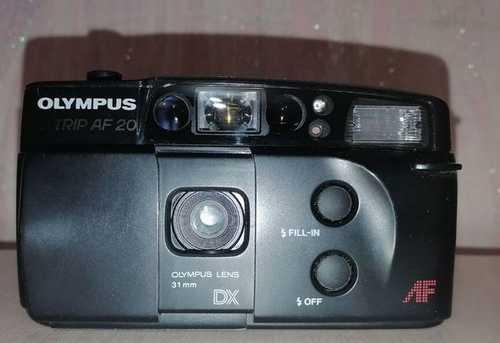 Плёночный фотоаппарат olympus trip AF 20