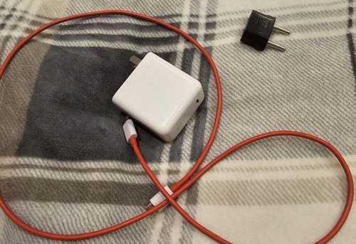 Зарядка OnePlus warp charge 65W