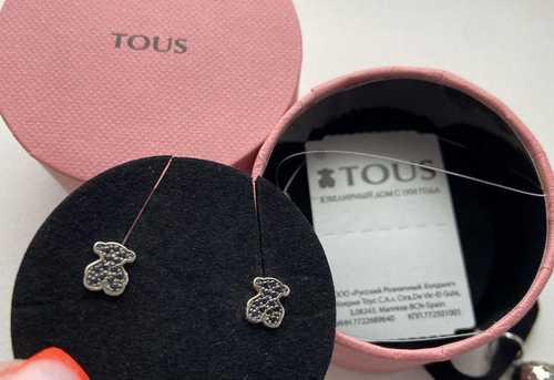 Серьги Tous Motif 925 (оригинал)