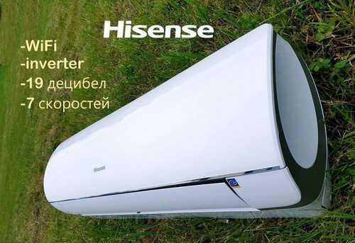 Новый кондиционер hisense lux desing inverter