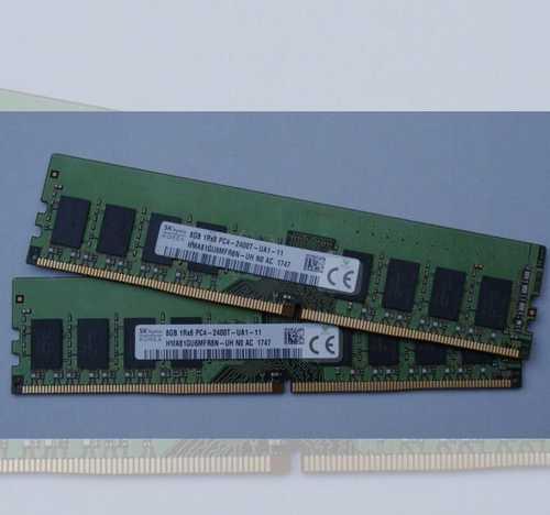 Оперативная память ddr4 16gb 2x8