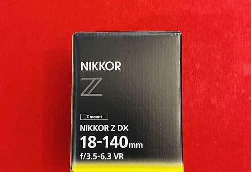 Nikon 18-140mm z новый