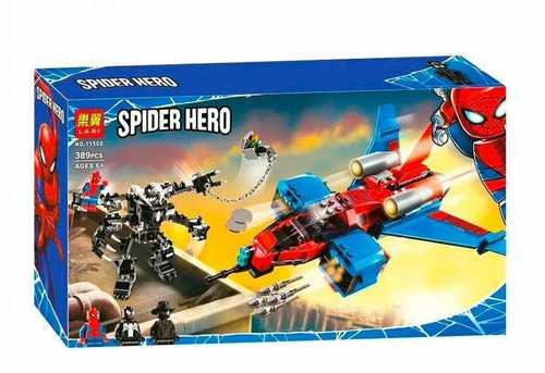 Конструктор Spider Hero 11500 Реактивный самолёт