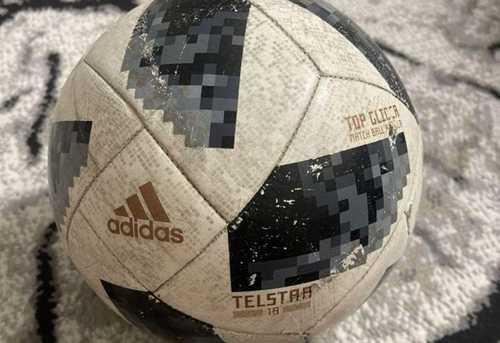 Футбольный мяч adidas telstar fifa 2018