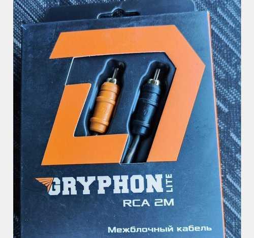 Межблочный кабель 2 rca 2rca gryphon