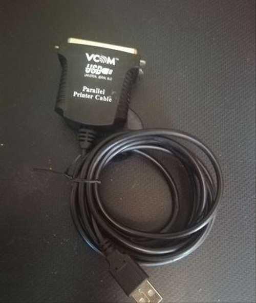 Кабель Vcom Usb-LPT