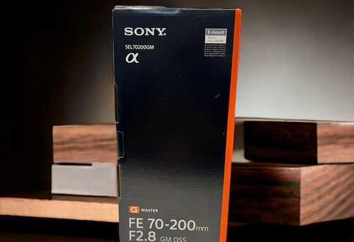 Sony FE 70 200mm F2.8 GM OSS новый