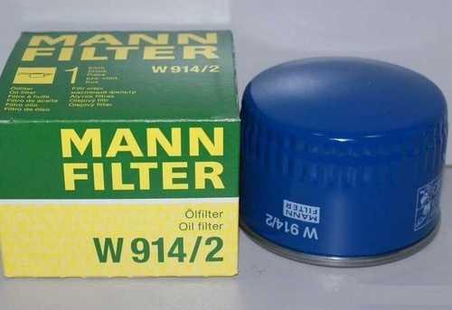Фильтр масляный mann-filter W914/2